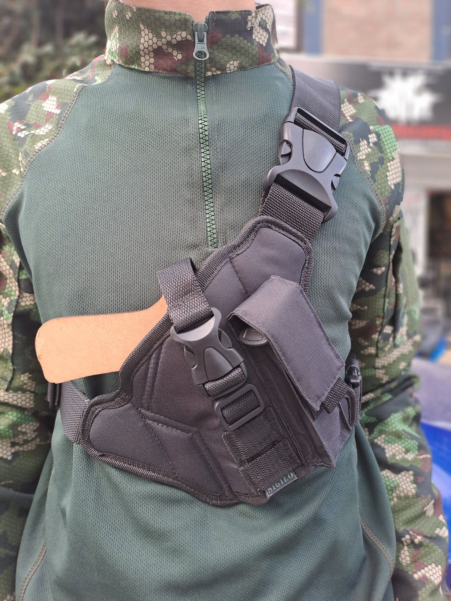 Pechera Pistola Sigilo Negro – Warriors Colombia