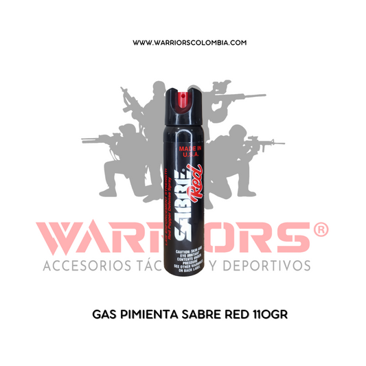 Gas pimienta – Warriors Colombia