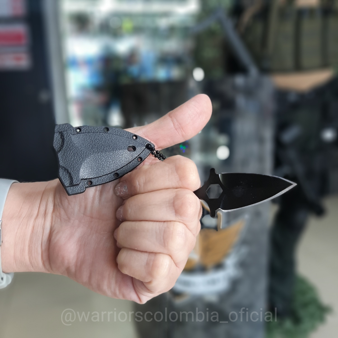 Collar Daga Táctica 2.0 Negro – Warriors Colombia