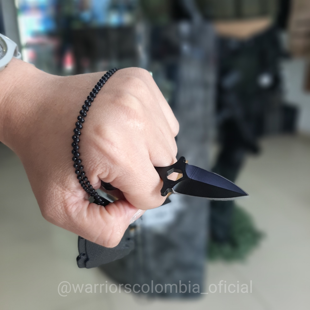 Collar Daga Táctica 2.0 Negro – Warriors Colombia